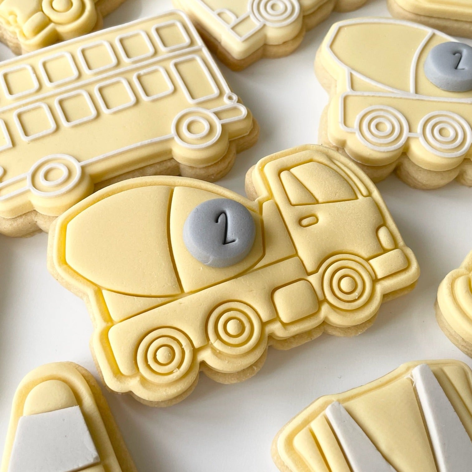 Cement Truck Embosser and Cutter – For The Love Of Cookies