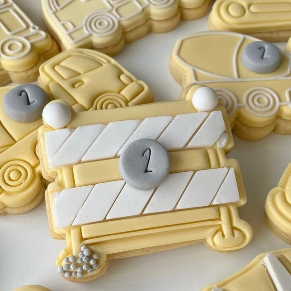 Construction Embosser and Cutter – For The Love Of Cookies