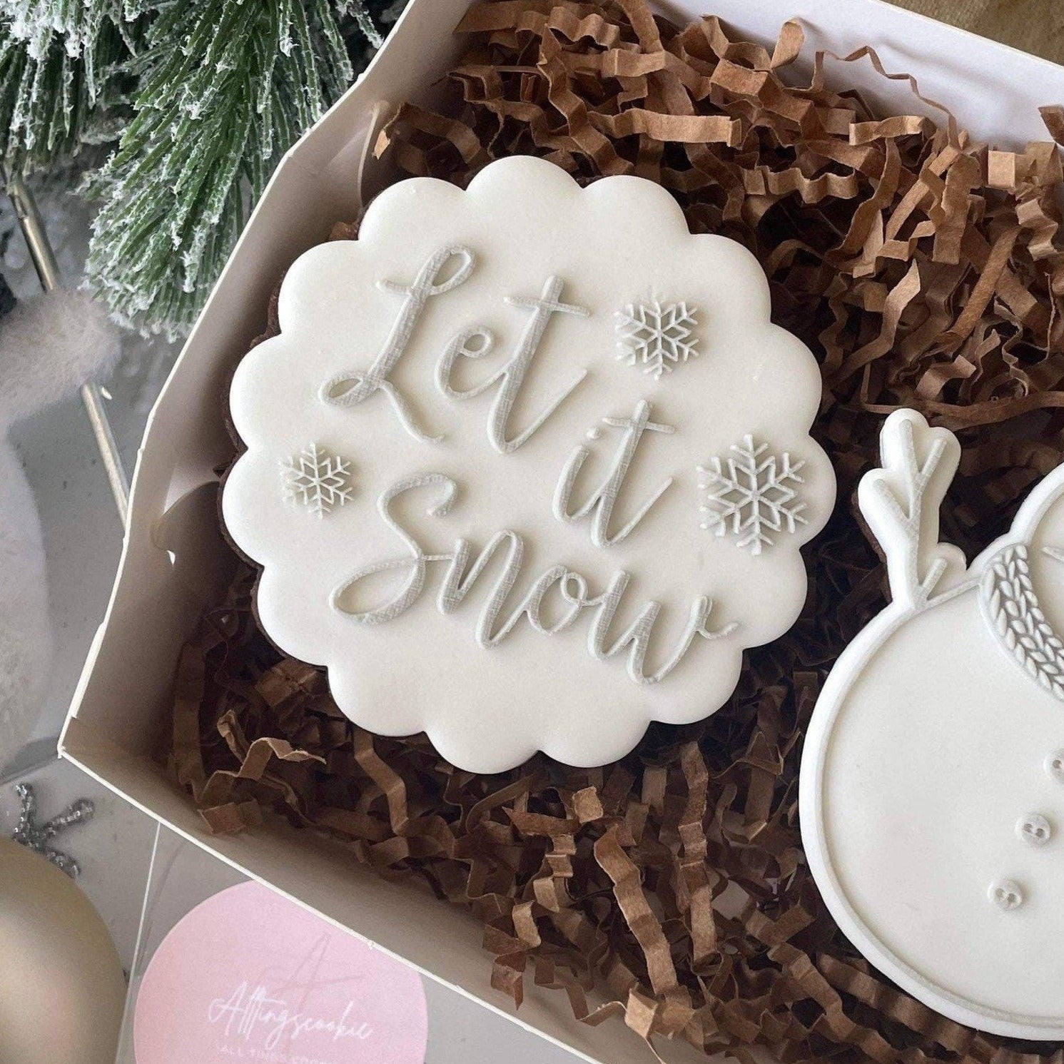 Scalloped Circle Shape Cookie Cutter Only – For The Love Of Cookies